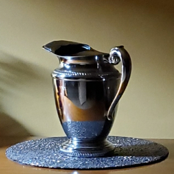Cromwell Silver Mfg. Corp. | Dining | Vintage Chromium Pitcher | Poshmark